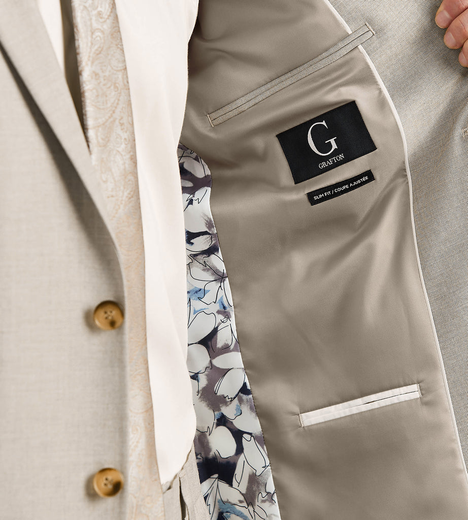 Modern Fit Tan Solid Suit – Tip Top
