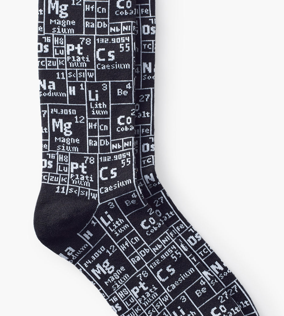 Periodic Table Socks | Tip Top | Tip Top Tailors | Shop online and in ...
